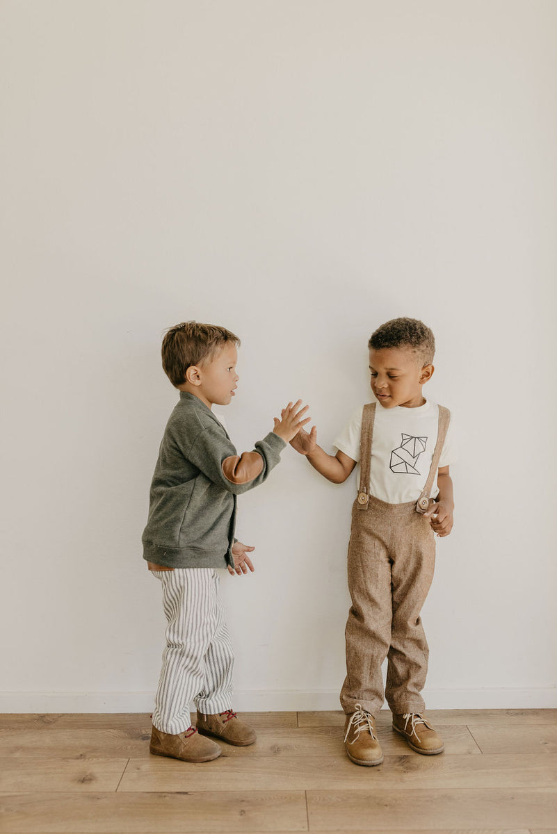 Sawyer Suspender Pants – Tate & Adele